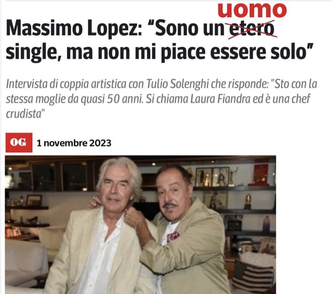 Massimo Lopez costretto a chiarire intervista di “Oggi”: cosi i social ...